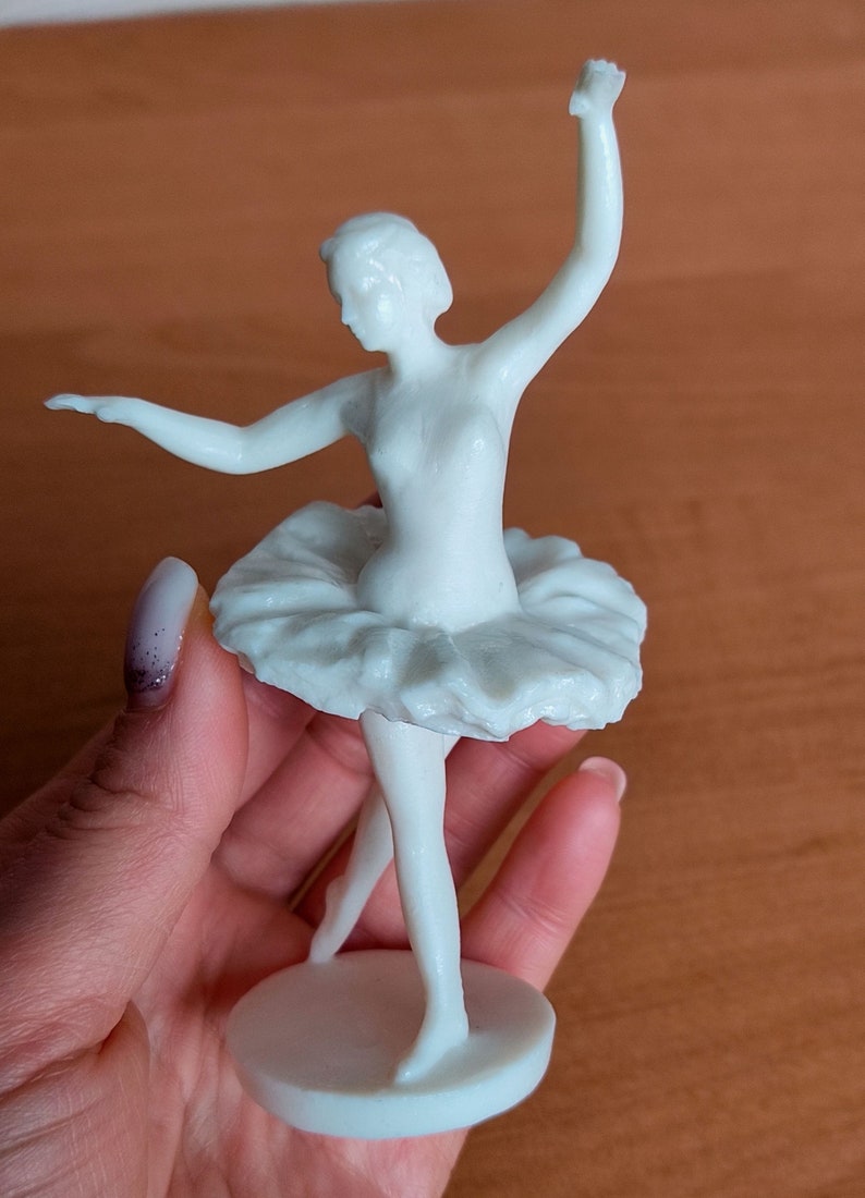 Vintage Figurine Ballerina Soviet Plastic Figurine Plastic - Etsy