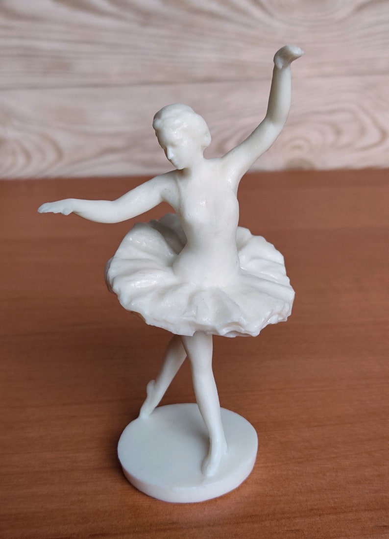 Vintage Figurine Ballerina Soviet Plastic Figurine Plastic - Etsy