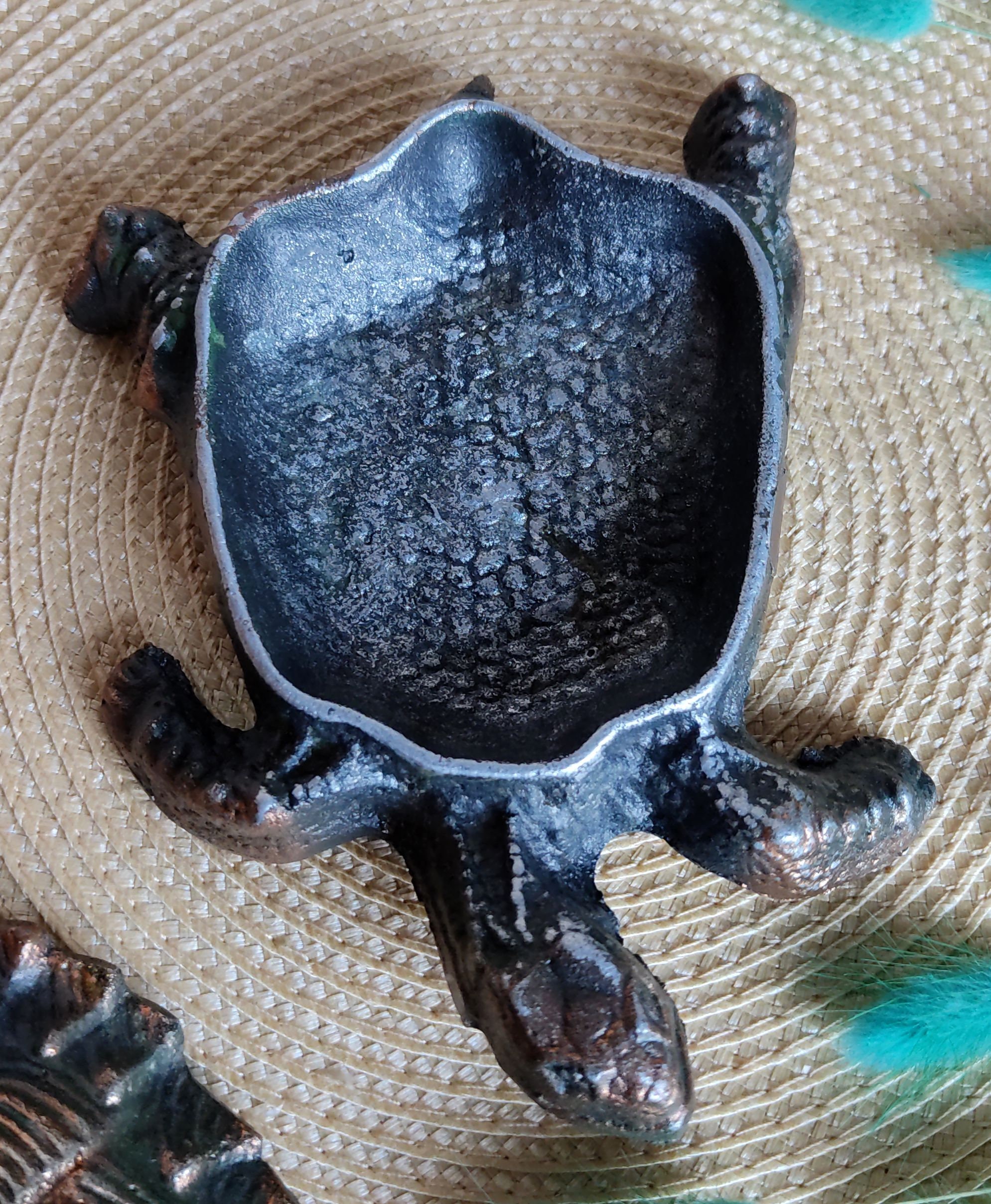 Vintage ashtray turtle. Cigarette ashtray. Animal ashtray. | Etsy