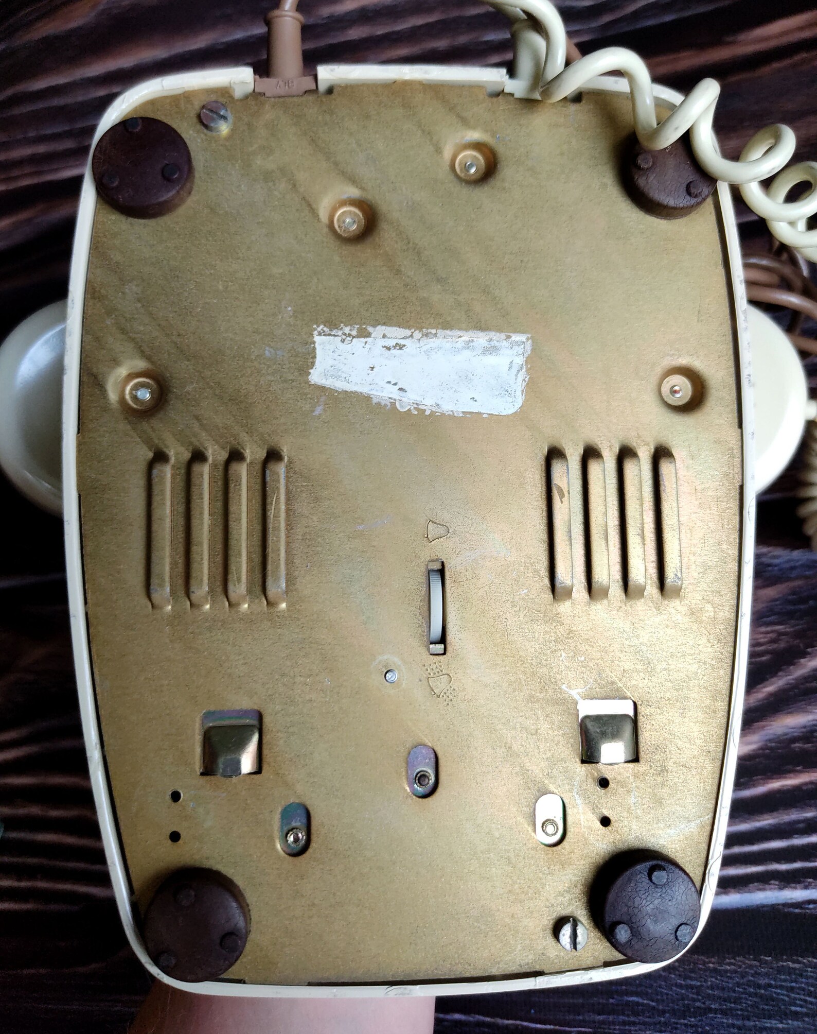 Vintage Rotary Telephone Old Beige Telephone Soviet Landline - Etsy