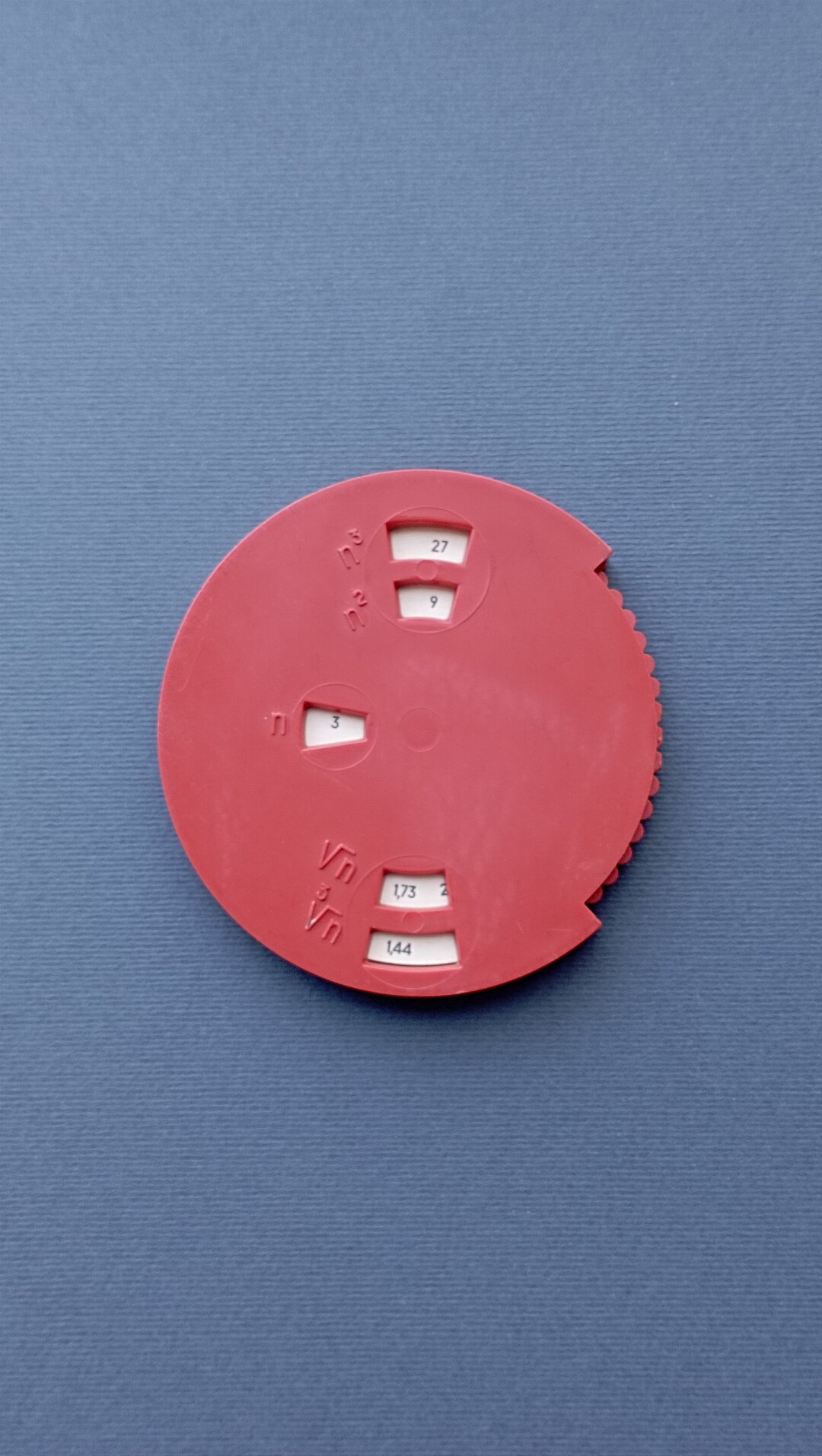 Vintage Circular Slide Rule USSR Counting Instrument Trigonometric ...