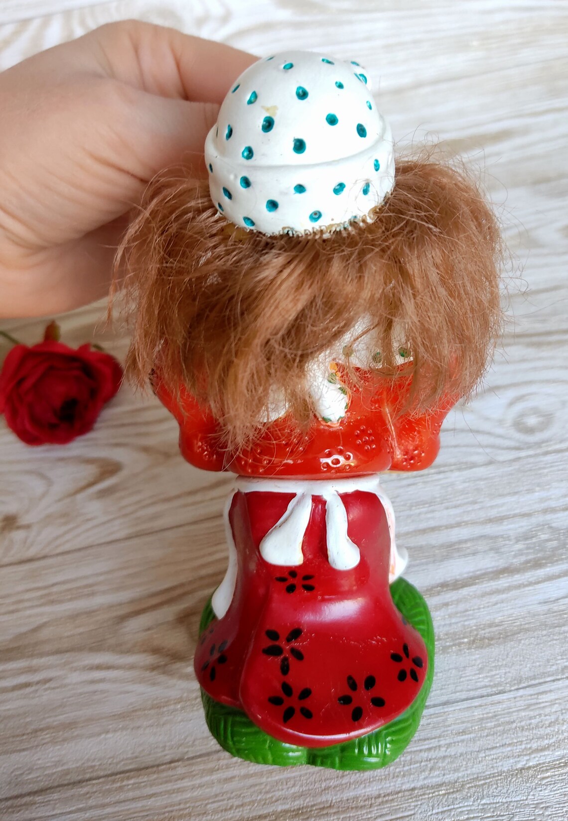 Vintage Rubber Toy Baba Yaga Ukrainian Fairy-tale Character - Etsy