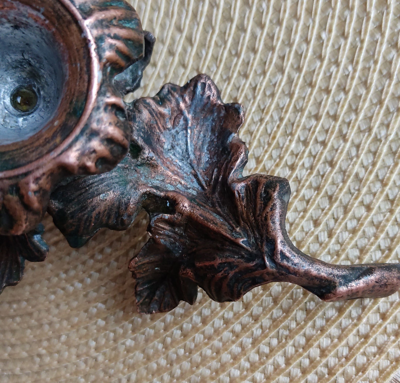 Vintage Candlestick Leaf. Soviet Candle Holder. Small | Etsy