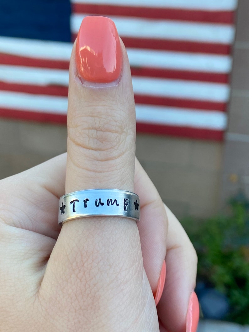 MAGA Ring / Make America Great Again Ring/ Trump Support Ring - Etsy