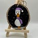 Duck Christmas Ornament – Hand-painted Wood Slice Holiday Tree Decor - Etsy