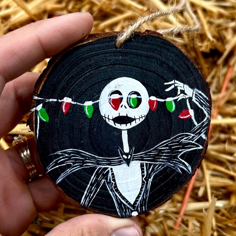 Jack Skellington Ornaments - Etsy