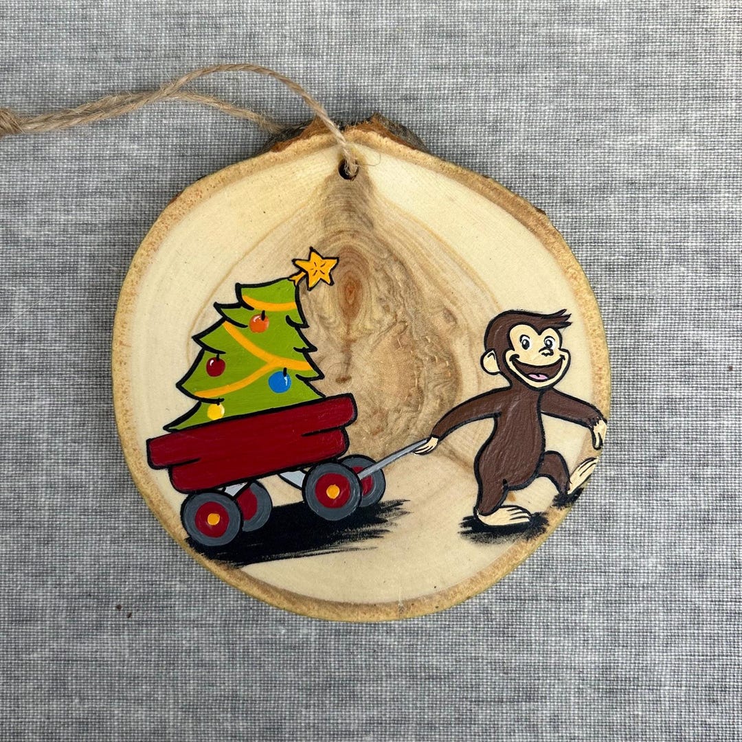 Curious George Ornament Curious George Gift Curious George Christmas ...