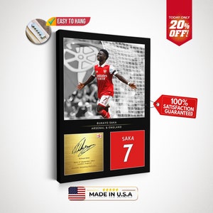 Bukayo Saka Canvas Art - Etsy
