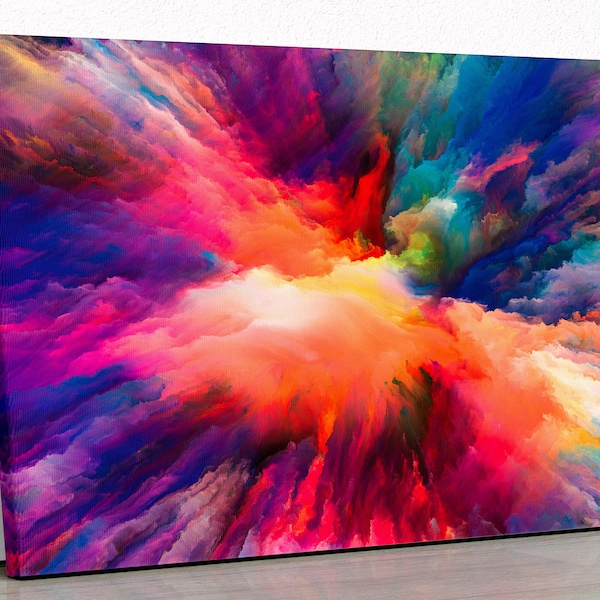 Multi Color Painting - Etsy