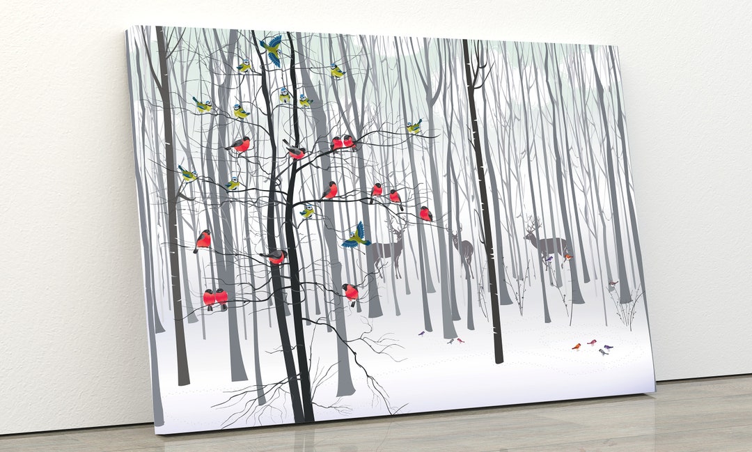 Beauty of Nature | Forest Wall Art | Landscape Painting | Beautiful ...