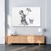Banksy Superhero Nurse Canvas Print, Game Changer Graffiti Wall Art - Etsy