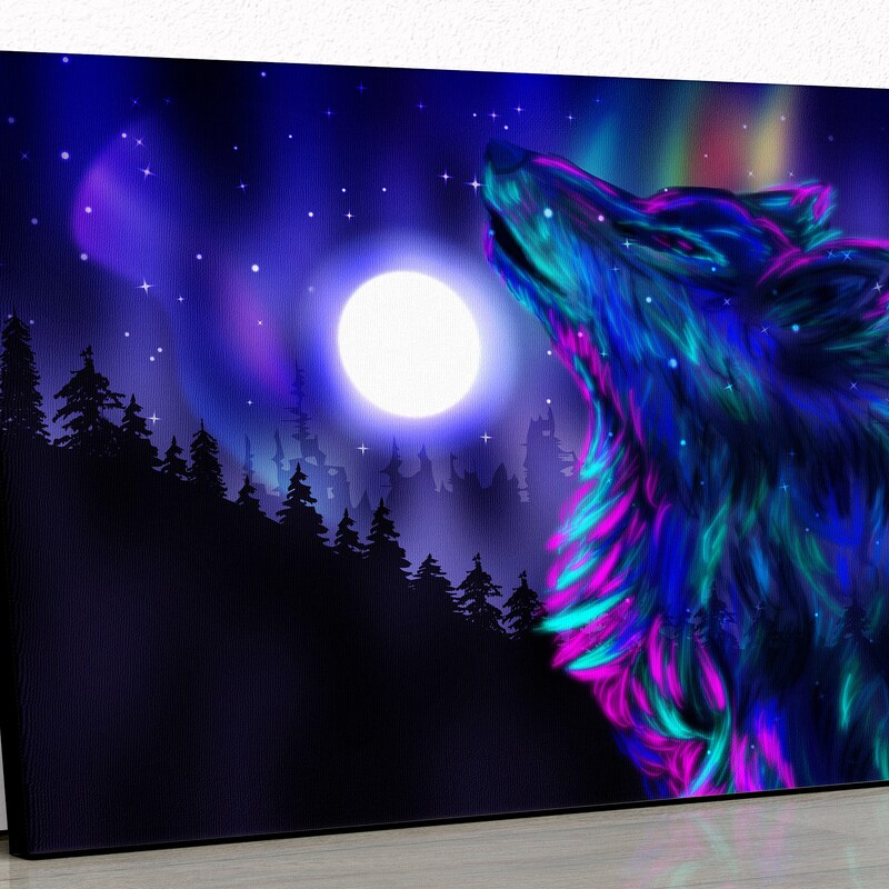 Wolf Wall Decor - Etsy