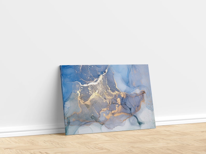 Abstract Wall Art Modern Abstract Art Canvas Print Home & - Etsy