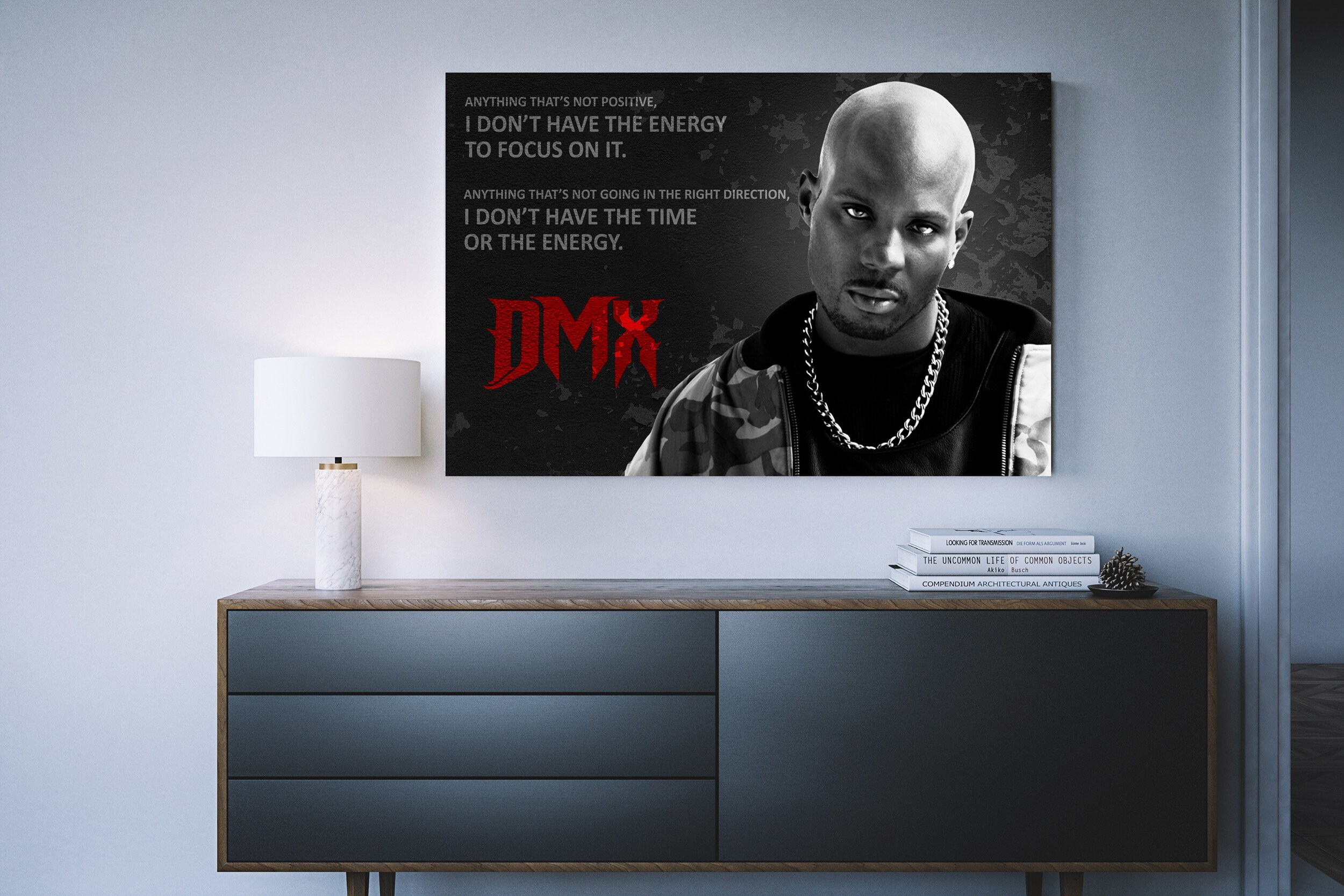 DMX Rap Star Canvas Art, Music Room Decor, Framed Wall Hanging - Etsy