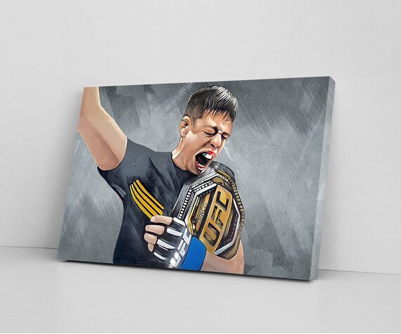 First Mexican-born UFC Champion Wall Art MMA Legends High | Etsy
