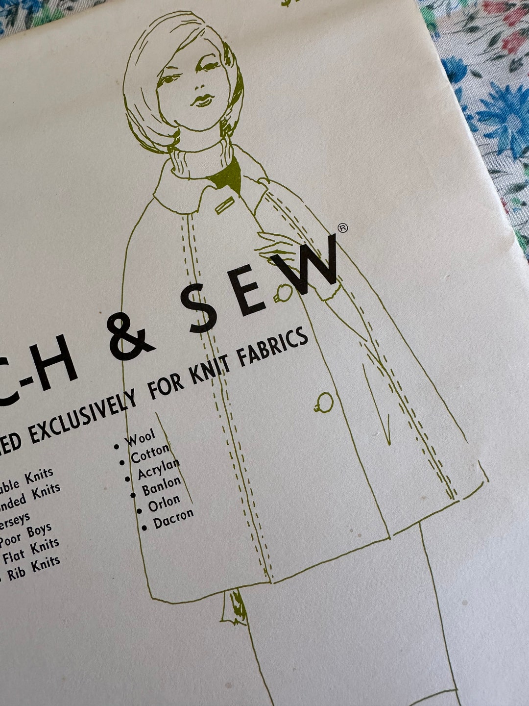 Stretch and Sew 1400 / Ladies Cape Pattern / Size 12-16 / 60s Vintage ...