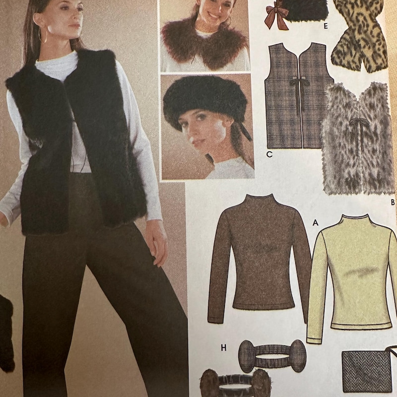 Fur Vest Pattern - Etsy