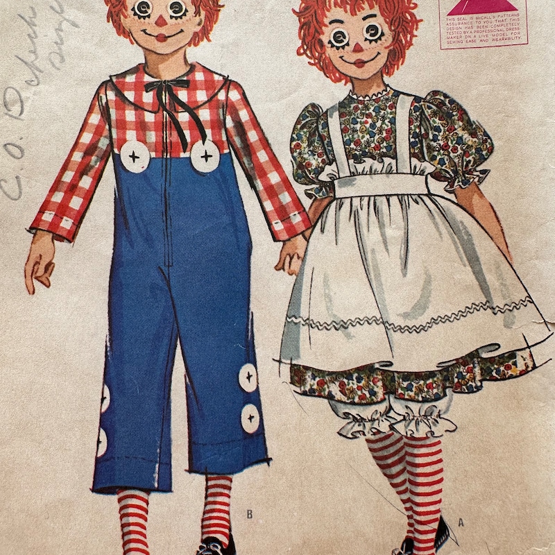 Raggedy Ann Pattern - Etsy