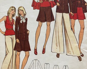 Vintage 1970s Butterick 4717 Sewing Pattern Size 16 Bust 38 - Etsy