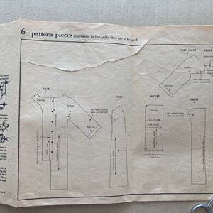 Vogue Couturier Design 1491 / Fabiani / Dress With Flap Pockets / Size ...