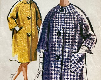 Butterick 3654 / Women's Set of Six Blouses / Size 12 Bust 32 / 60s ...