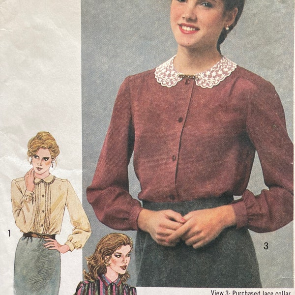 Pintuck Blouse - Etsy