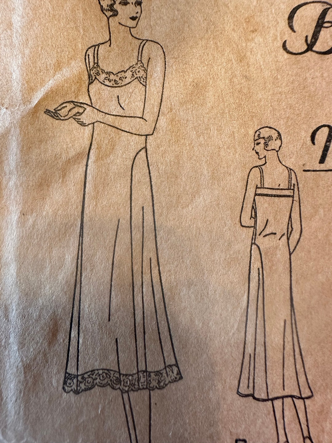 New Butterick 3336 / New Deltor / Costume Slip / Size 18 Bust 36 ...