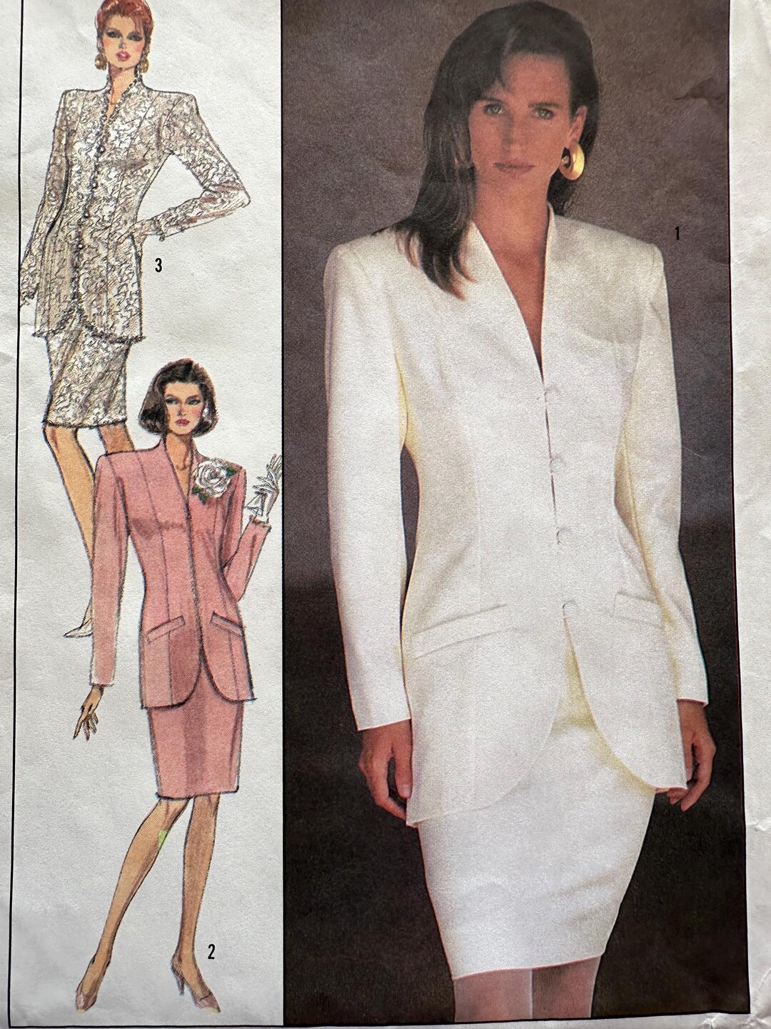Simplicity Suit Sewing Pattern: Princess Seam Jacket - Size 6-8 or 10 ...