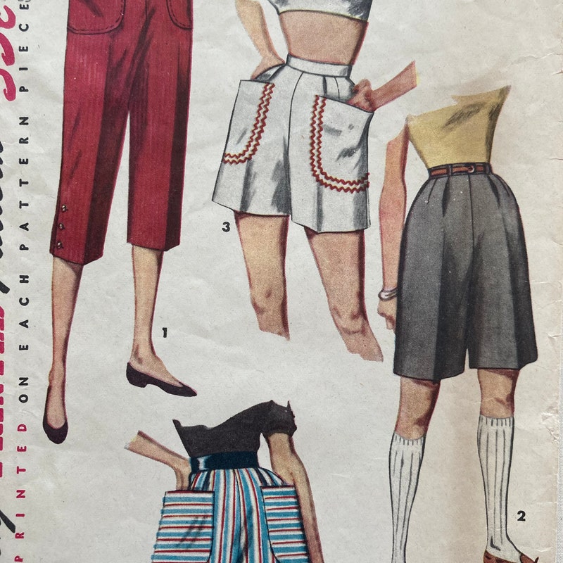 Pedal Pushers - Etsy