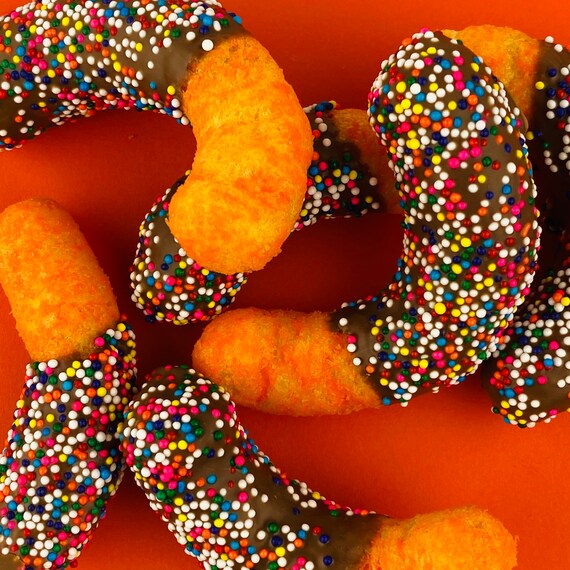 Chocolate Covered Cheetos Cheese Puffs | Etsy