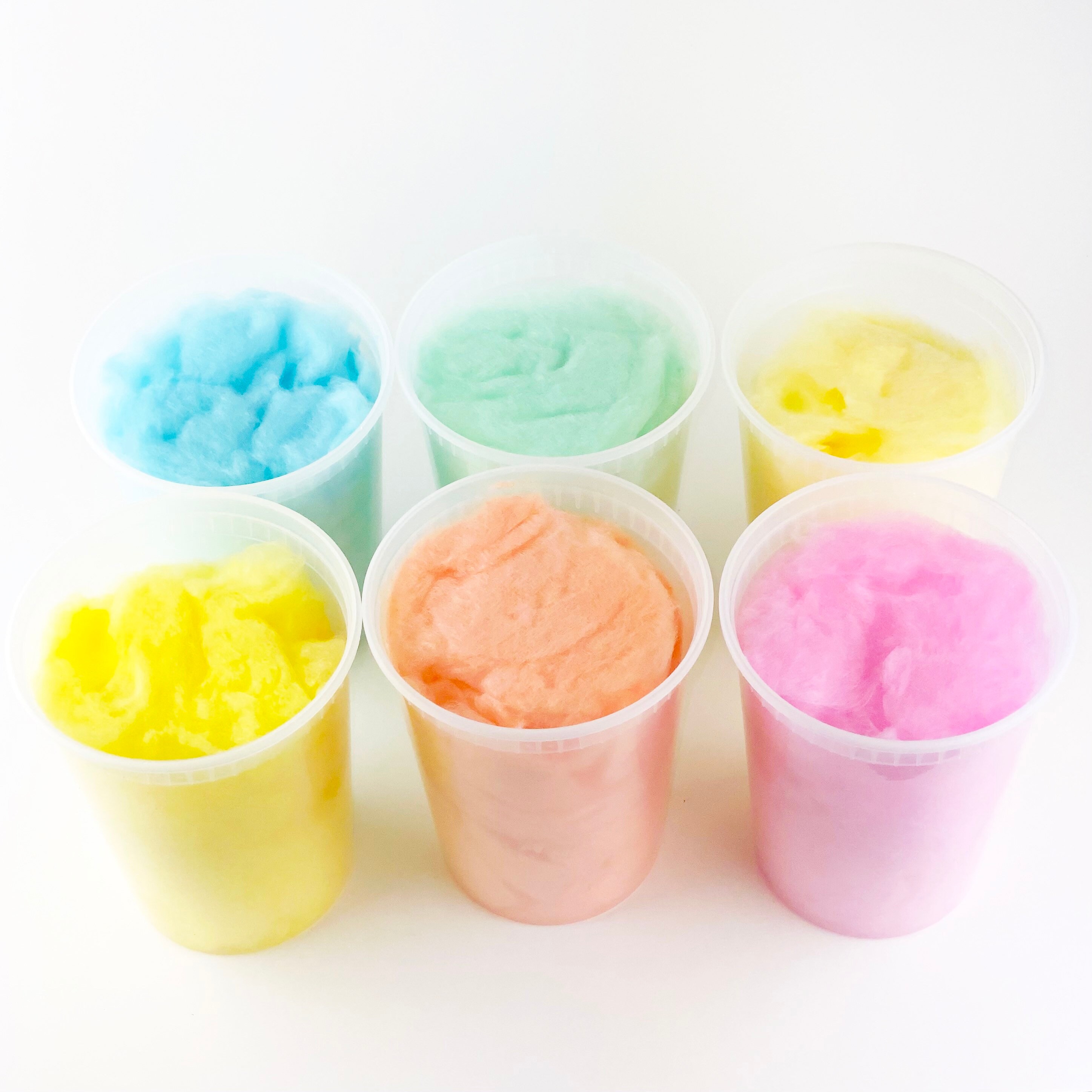 Cotton Candy Choose Your Own Cotton Candy Tub 9 Pack Each | Etsy