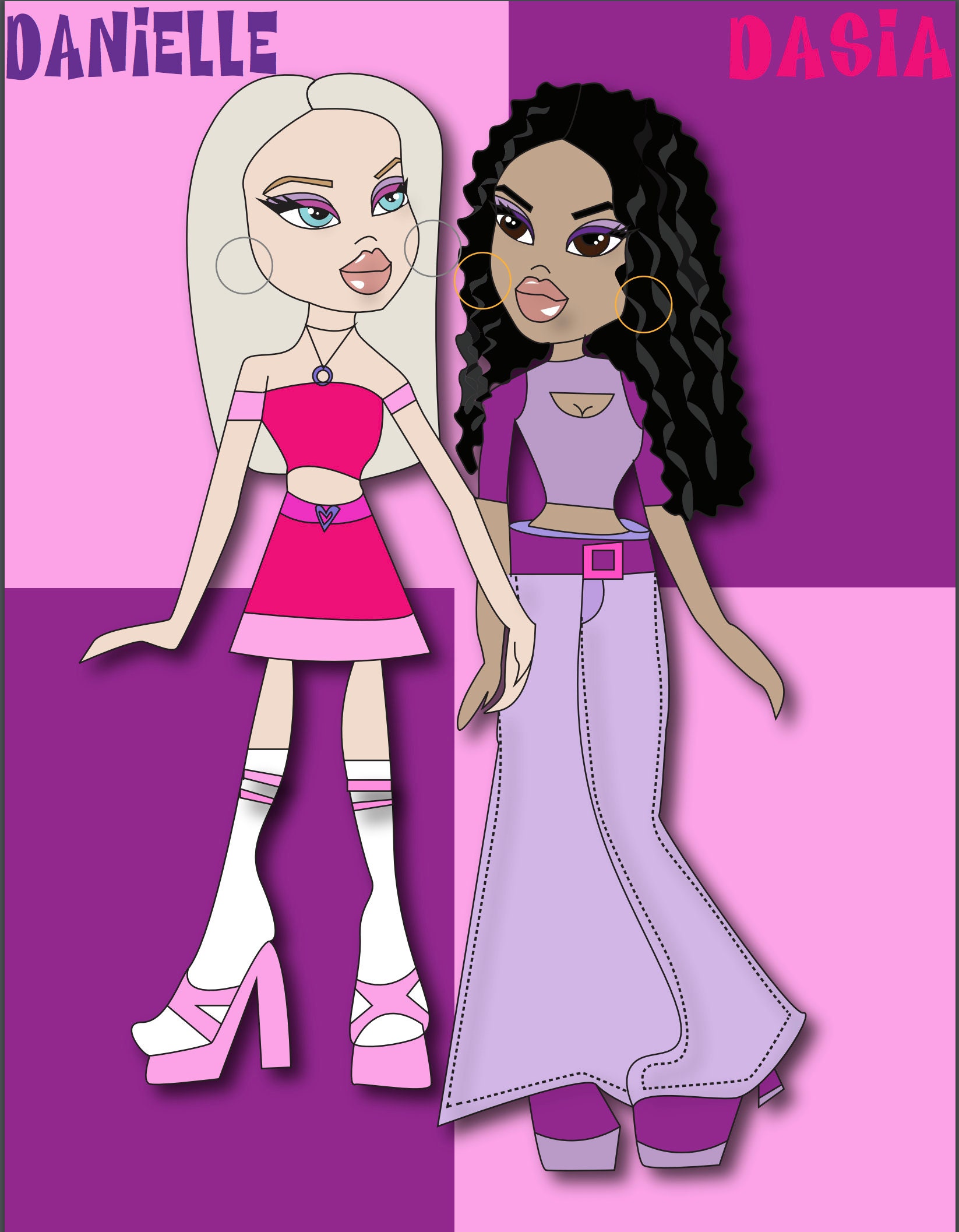 Make yourself into a Bratz doll Custom Bratz doll portrait of | Etsy