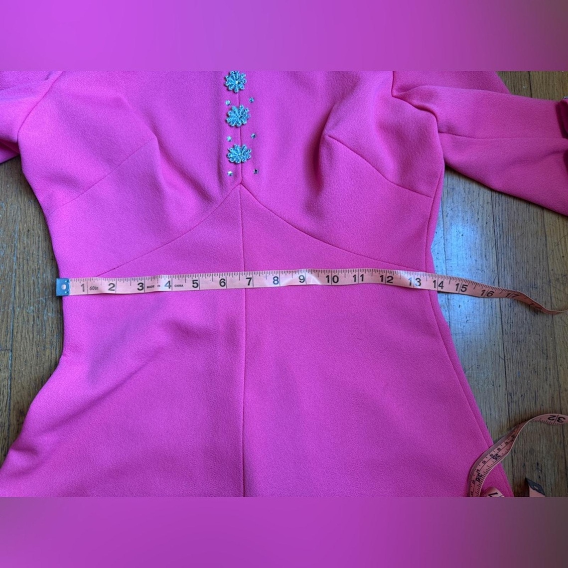 60s Vintage Bubble Gum Pink Long Sleeved A Line Mini Sz Sm - Etsy
