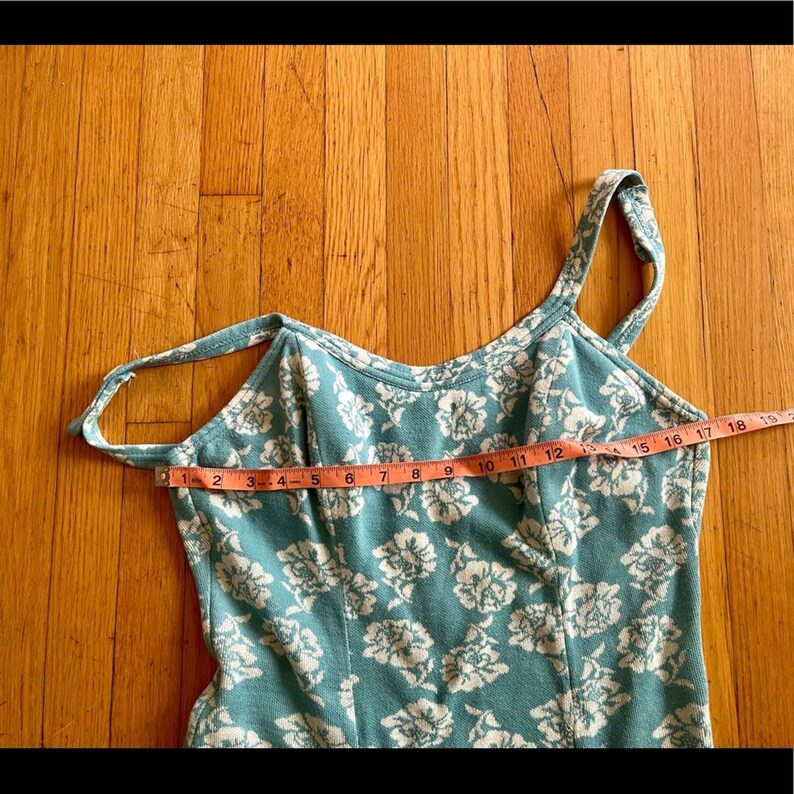 50s Vintage Catalina Blue and White Rose Knit Bathing Suit - Etsy