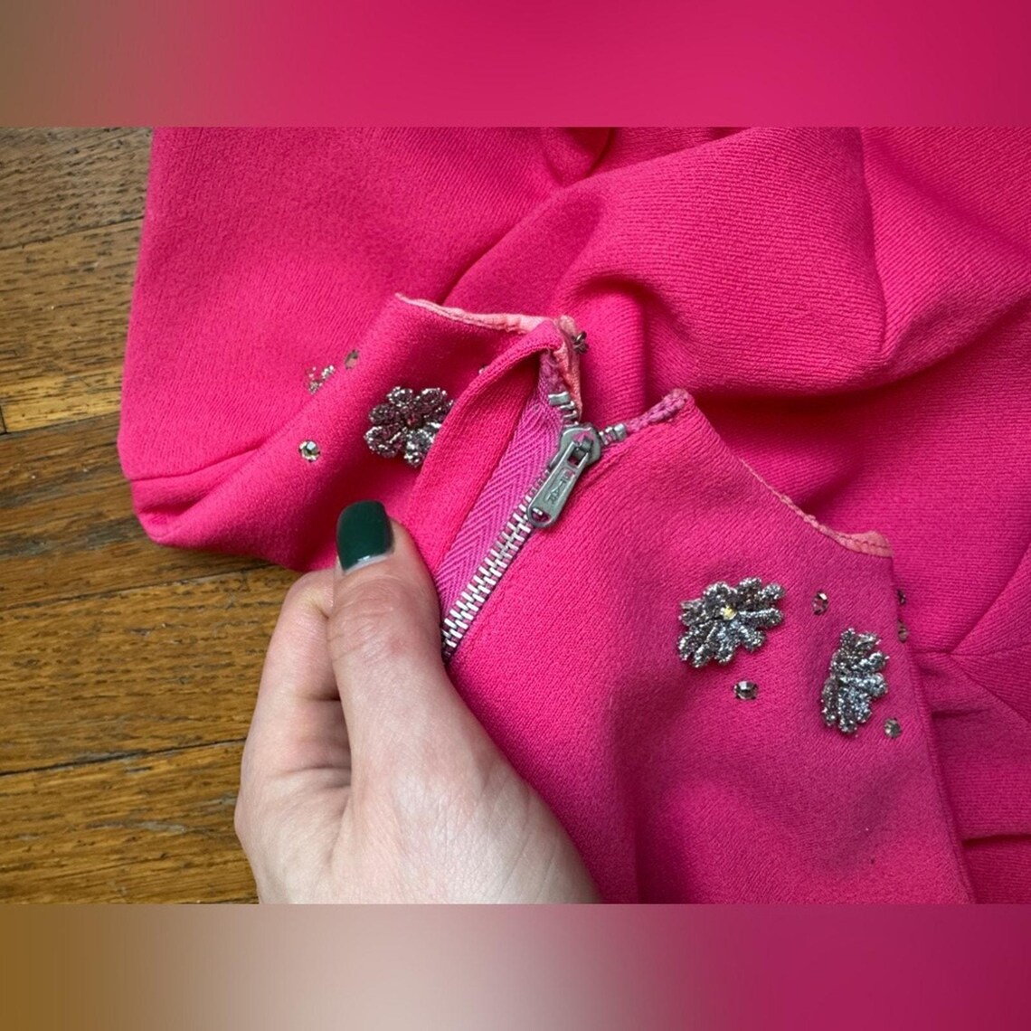 60s Vintage Bubble Gum Pink Long Sleeved A Line Mini Sz Sm - Etsy