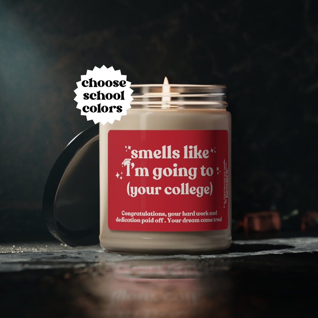 Smells Like I'm Going to College, High School Graduation Gift, Custom ...