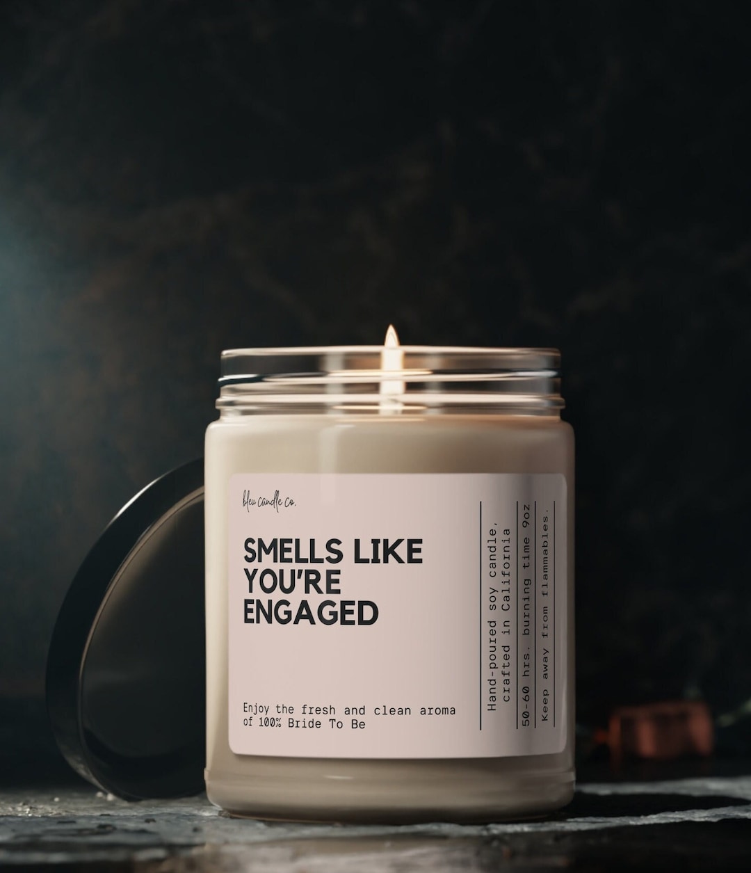 Smells Like You're Engaged Candle, Best Friend Engagement, Engagement ...