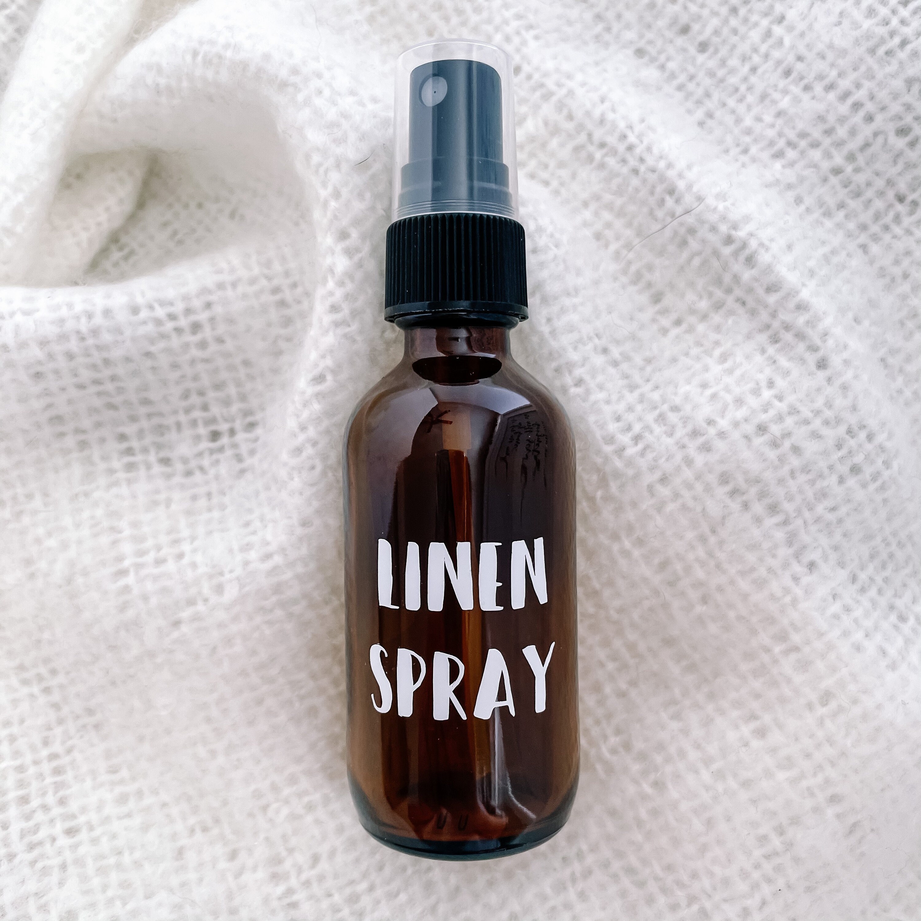 Linen spray bottle label label only for DIY linen spray | Etsy