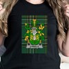 Byrne Family Crest on Irish Tartan Beverage and Luncheon Napkins ...