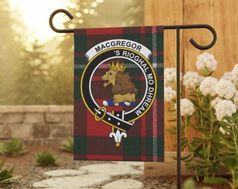 Clan Macdougall Scottish Tartan Flag, Macdougall Family Scotland Garden ...