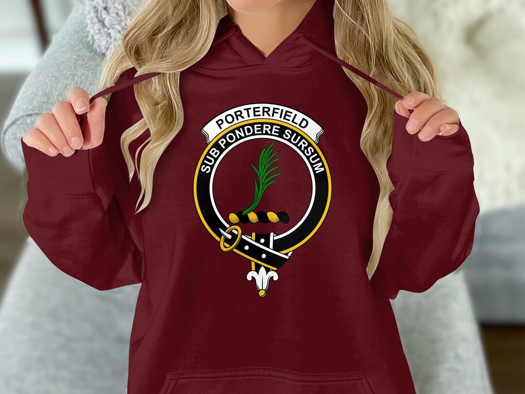 Porterfield Clan Crest Scottish Heritage T-shirt, Hoodie, Sweatshirt ...