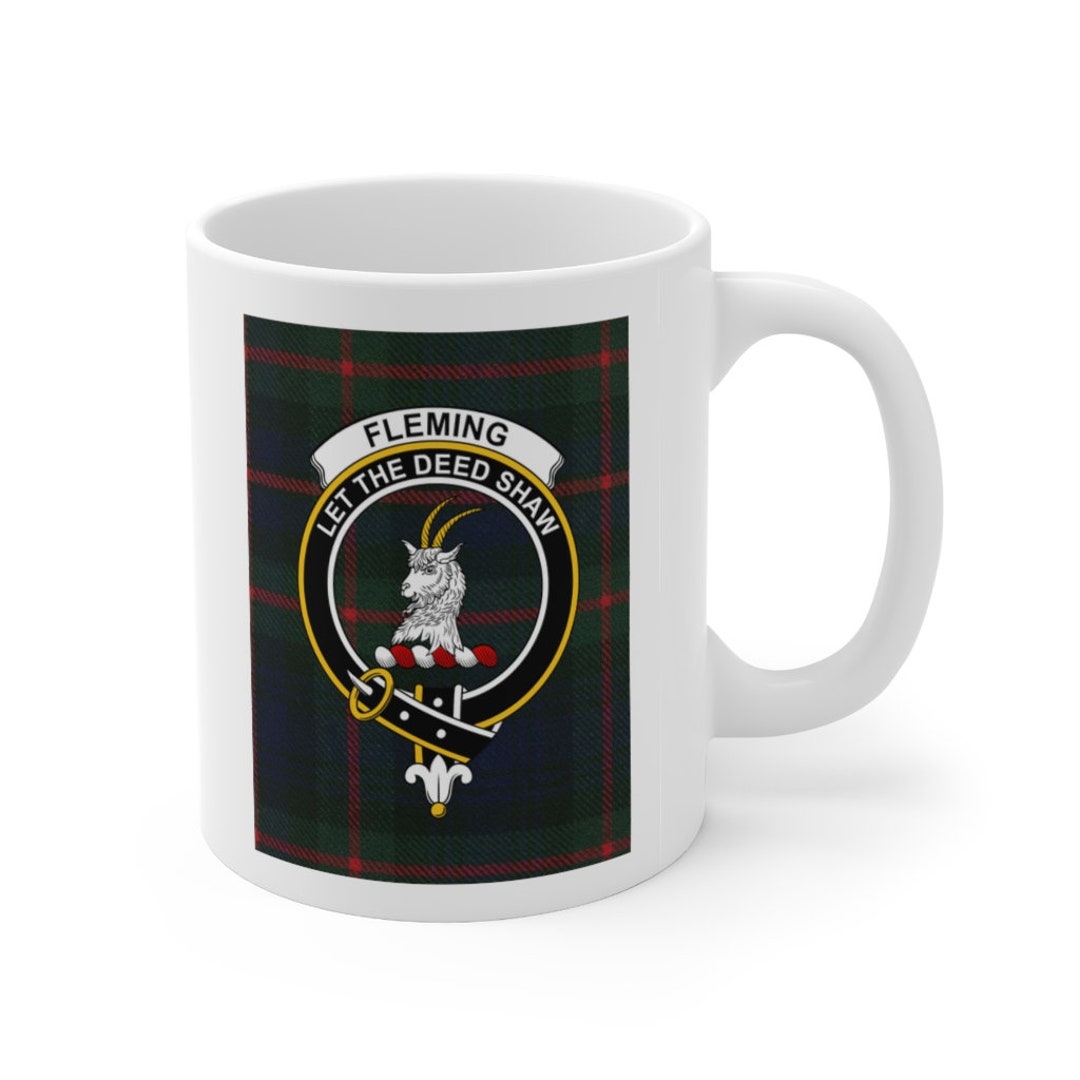 Clan Fleming Scottish Tartan Mug - Etsy UK