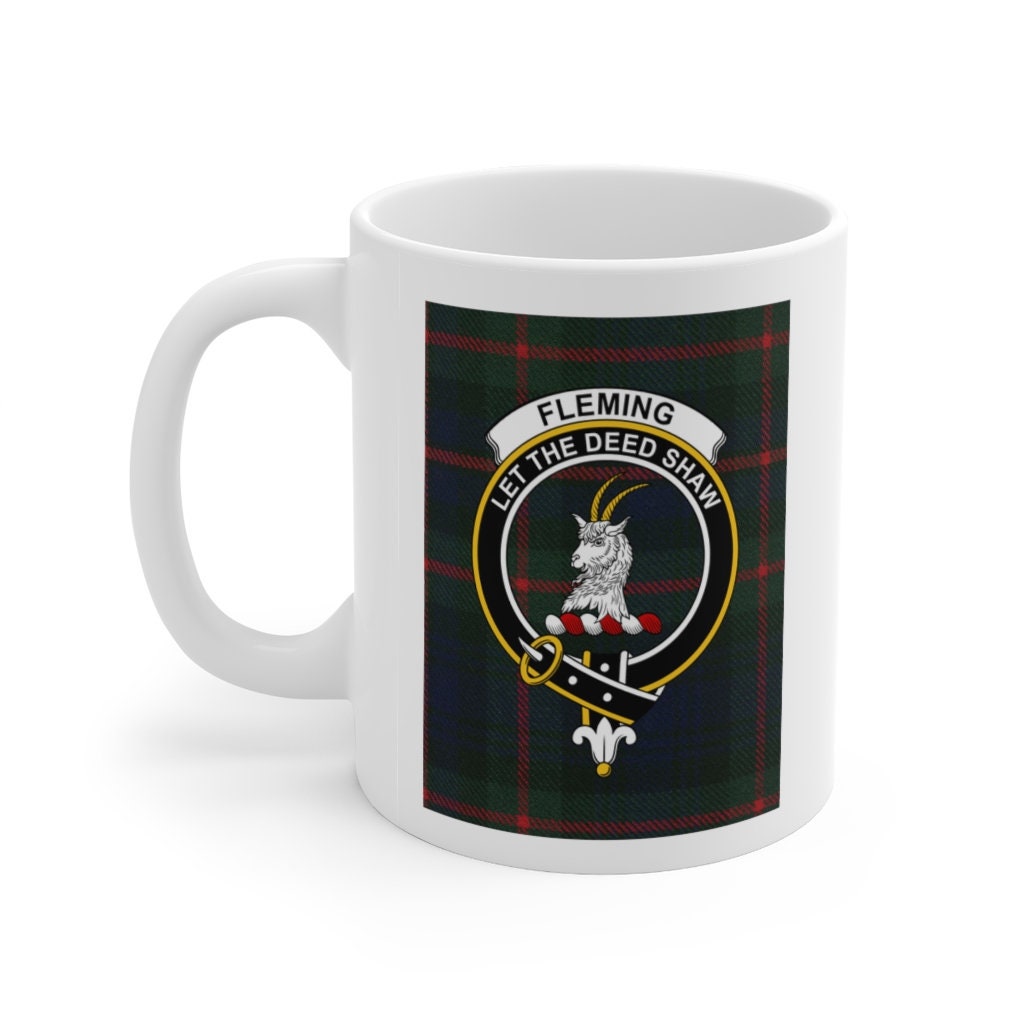 Clan Fleming Scottish Tartan Mug - Etsy UK