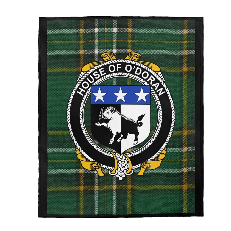 House of O'doran Irish Tartan Blanket Soft Irish Blanket - Etsy