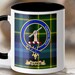 Scottish Clan Crest Mug, Highland Clan Crest Emblem, Tartan Mug With ...