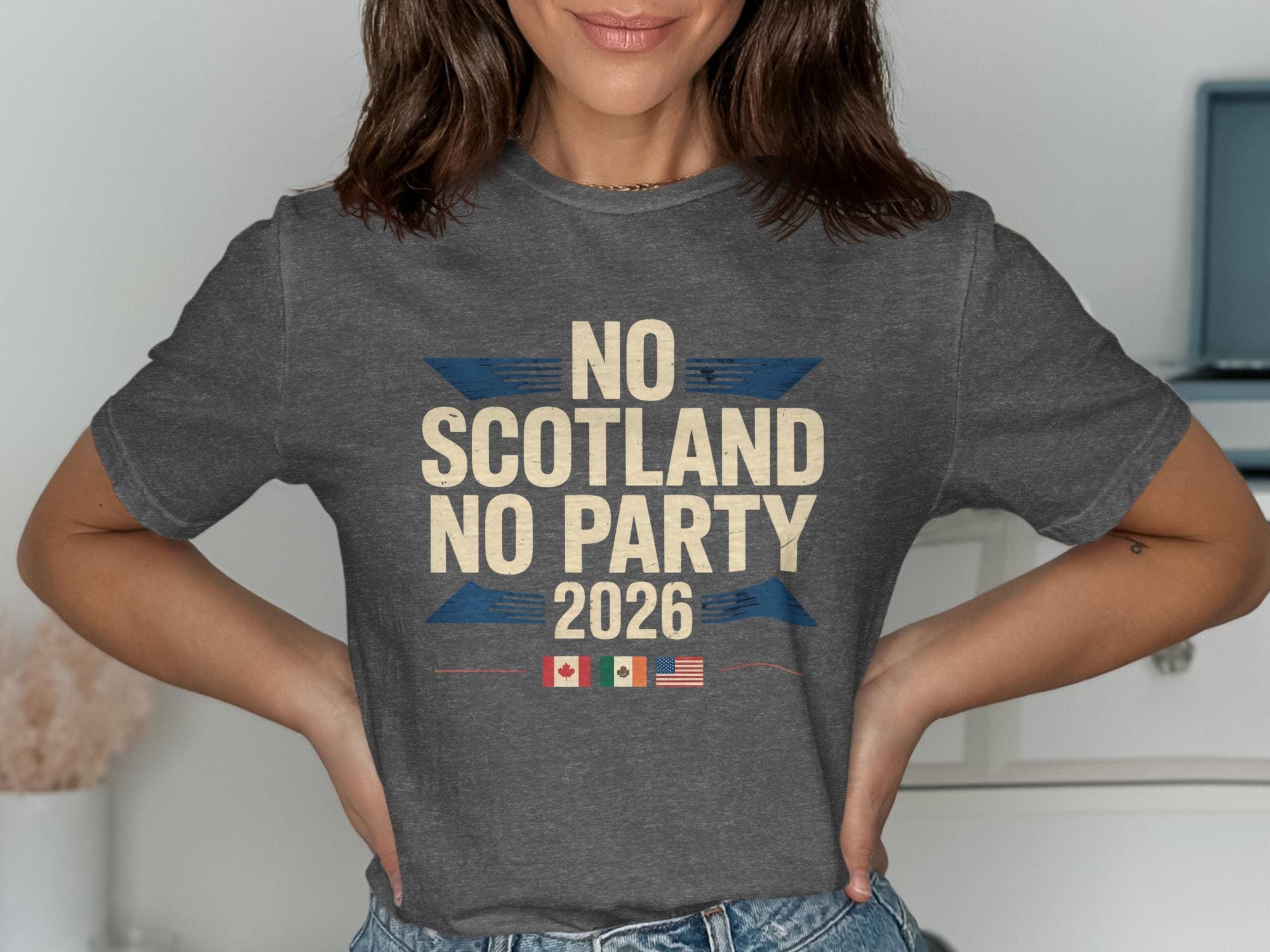 No Scotland No Party 2026 Shirt • Scotland Football T-shirt • Scottish ...