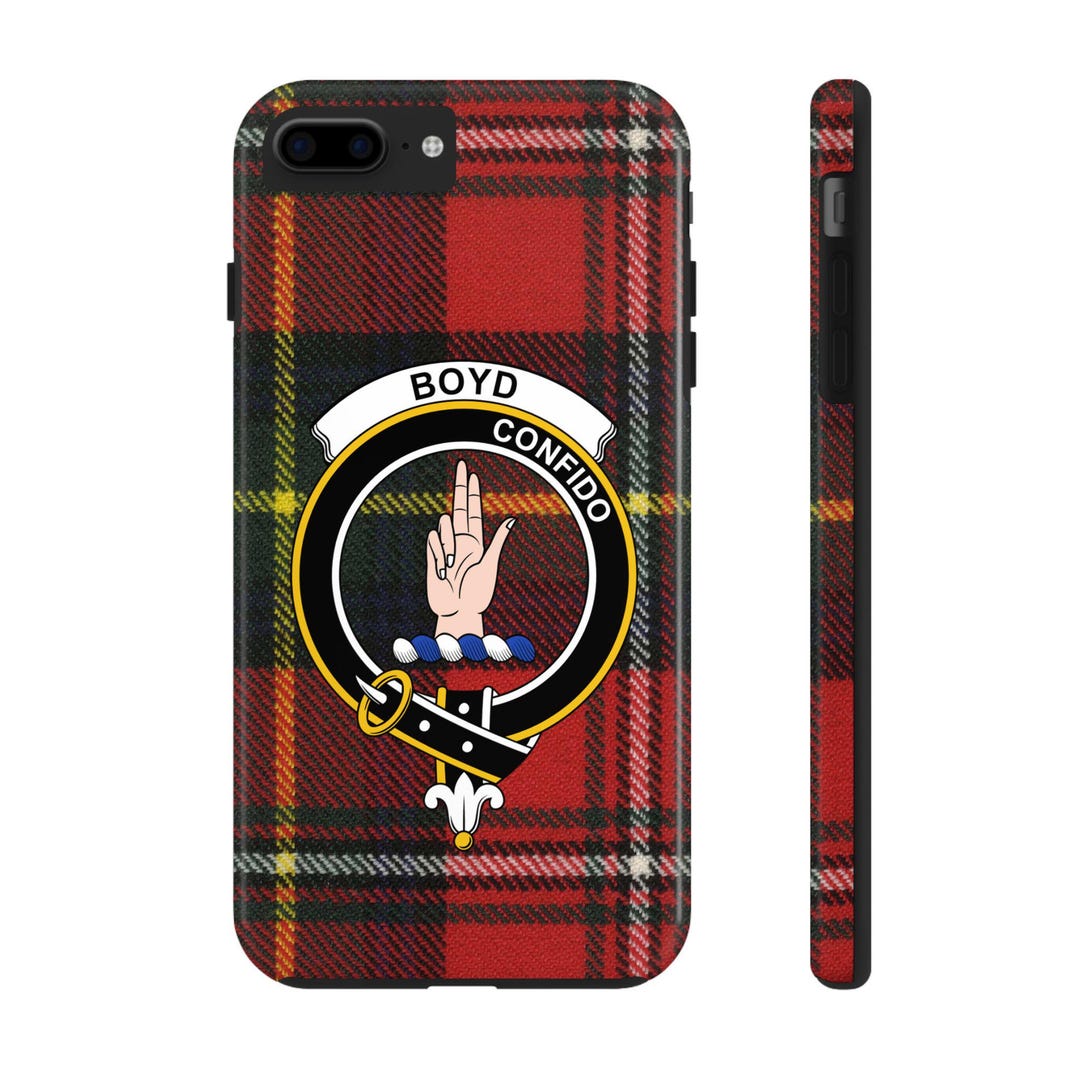 Boyd Clan Crest Tartan Scottish Cell Phone Cover, Protective Boyd Clan ...
