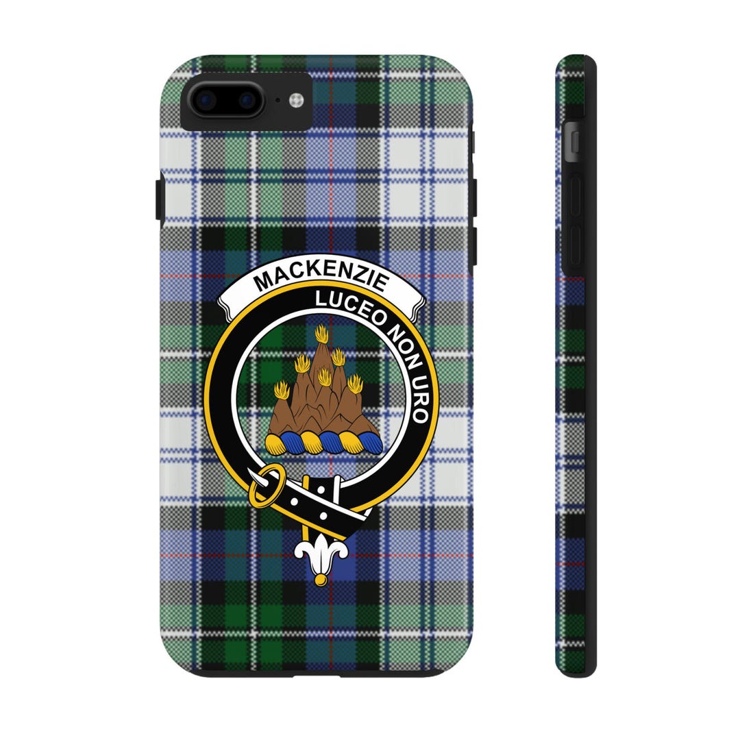 Mackenzie Clan Crest Tartan Phone Case, Scottish Clan Mackenzie Cover ...