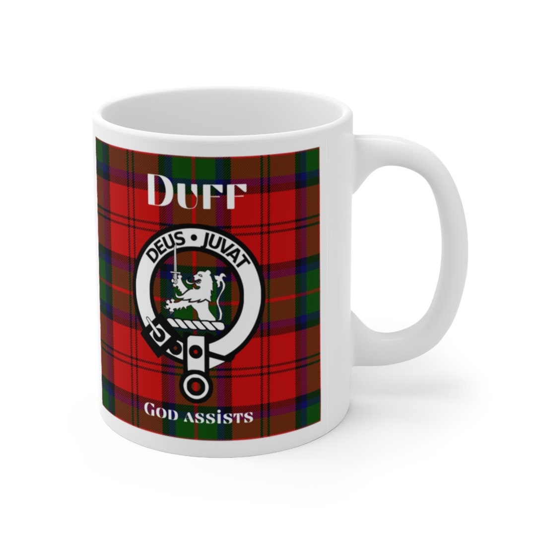 Clan Duff Scottish Tartan Mug - Etsy