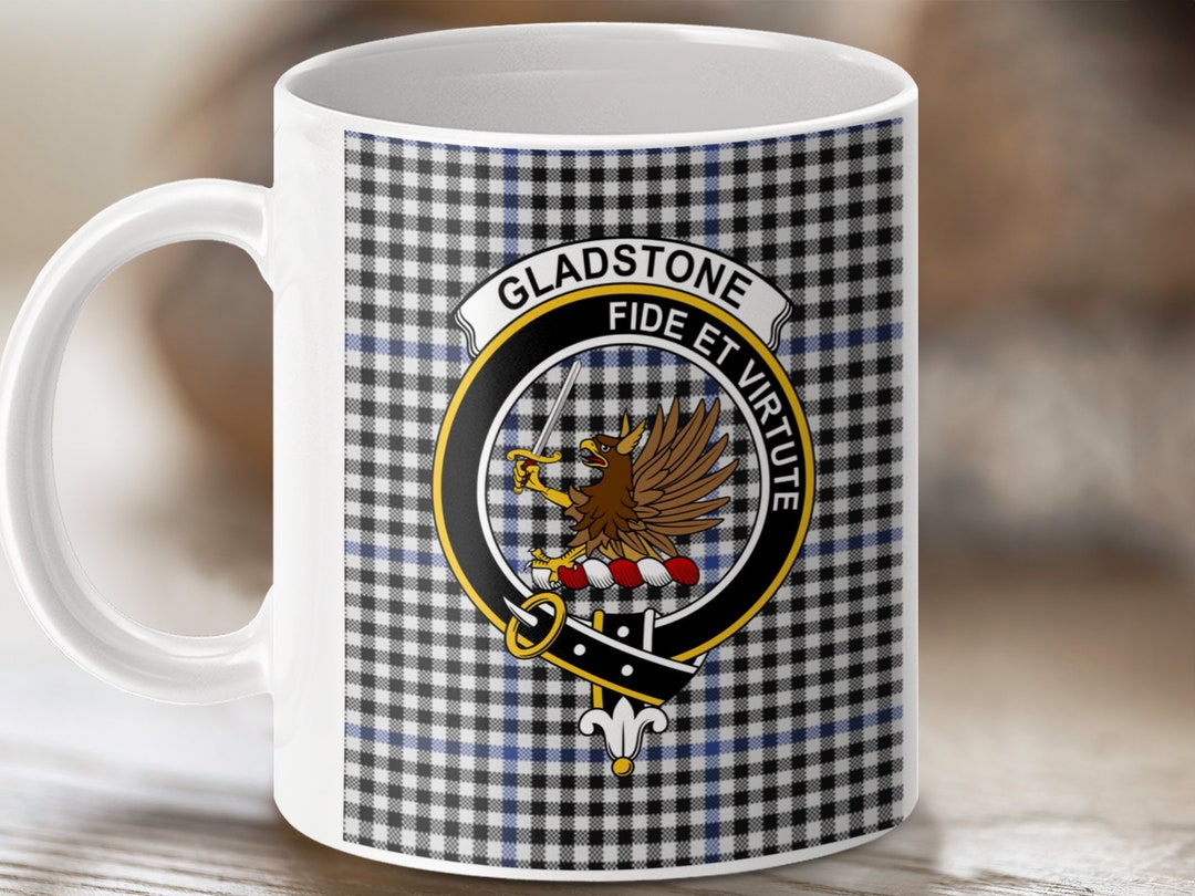 Clan Crest Mug, Scottish Family Crest Mug, Personalized Ancestry Mug ...